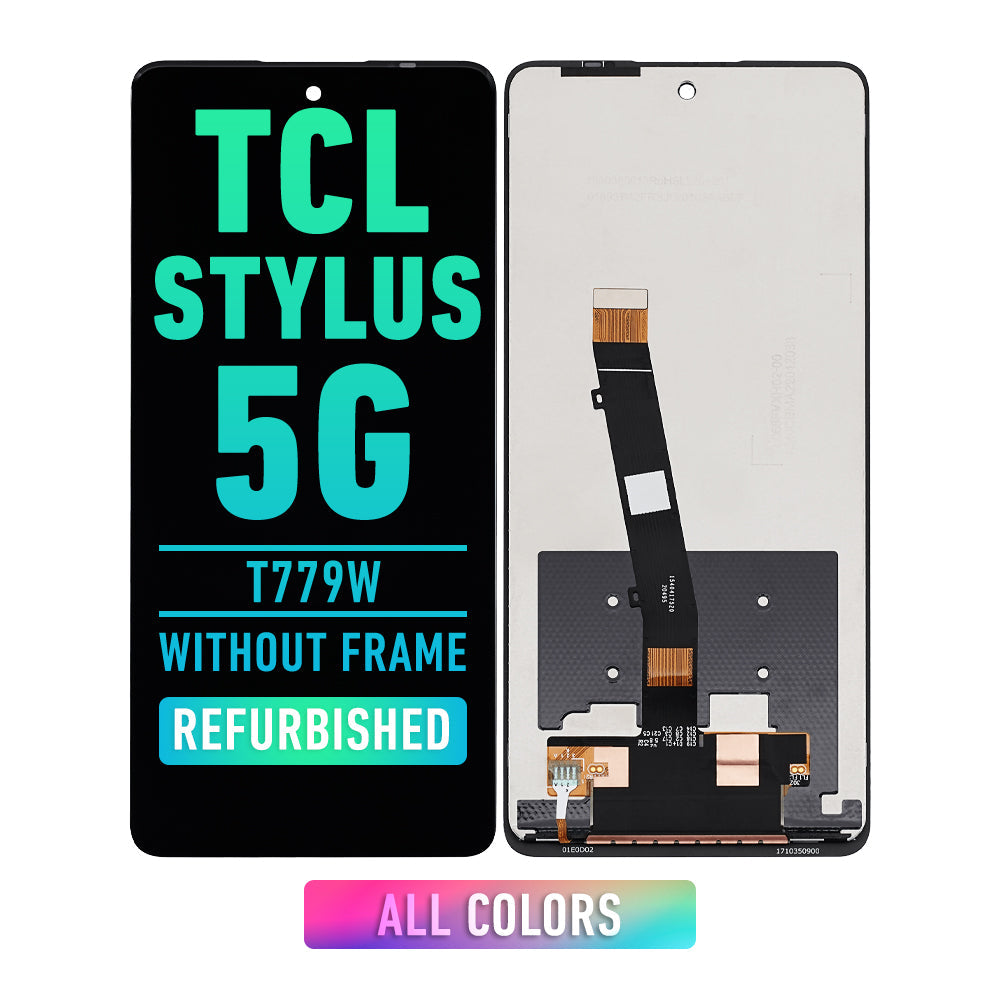 TCL Stylus 5G (T779W) LCD Screen Assembly Replacement Without Frame (R