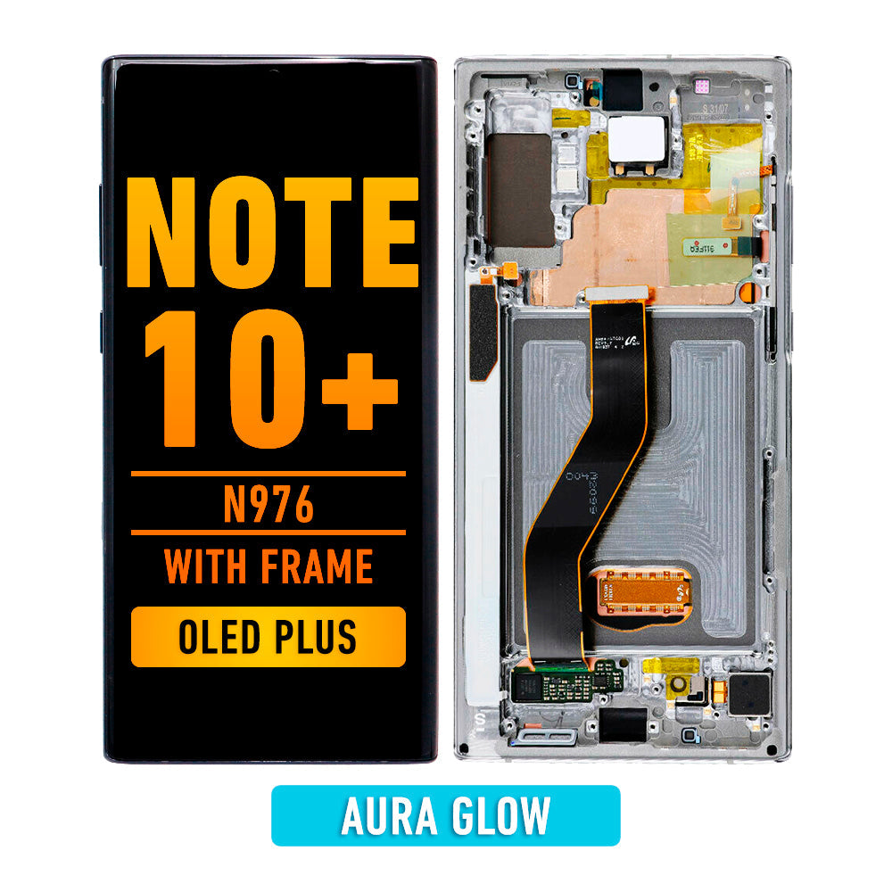 Samsung Galaxy Note 10 Plus OLED Screen Assembly Replacement With Fram