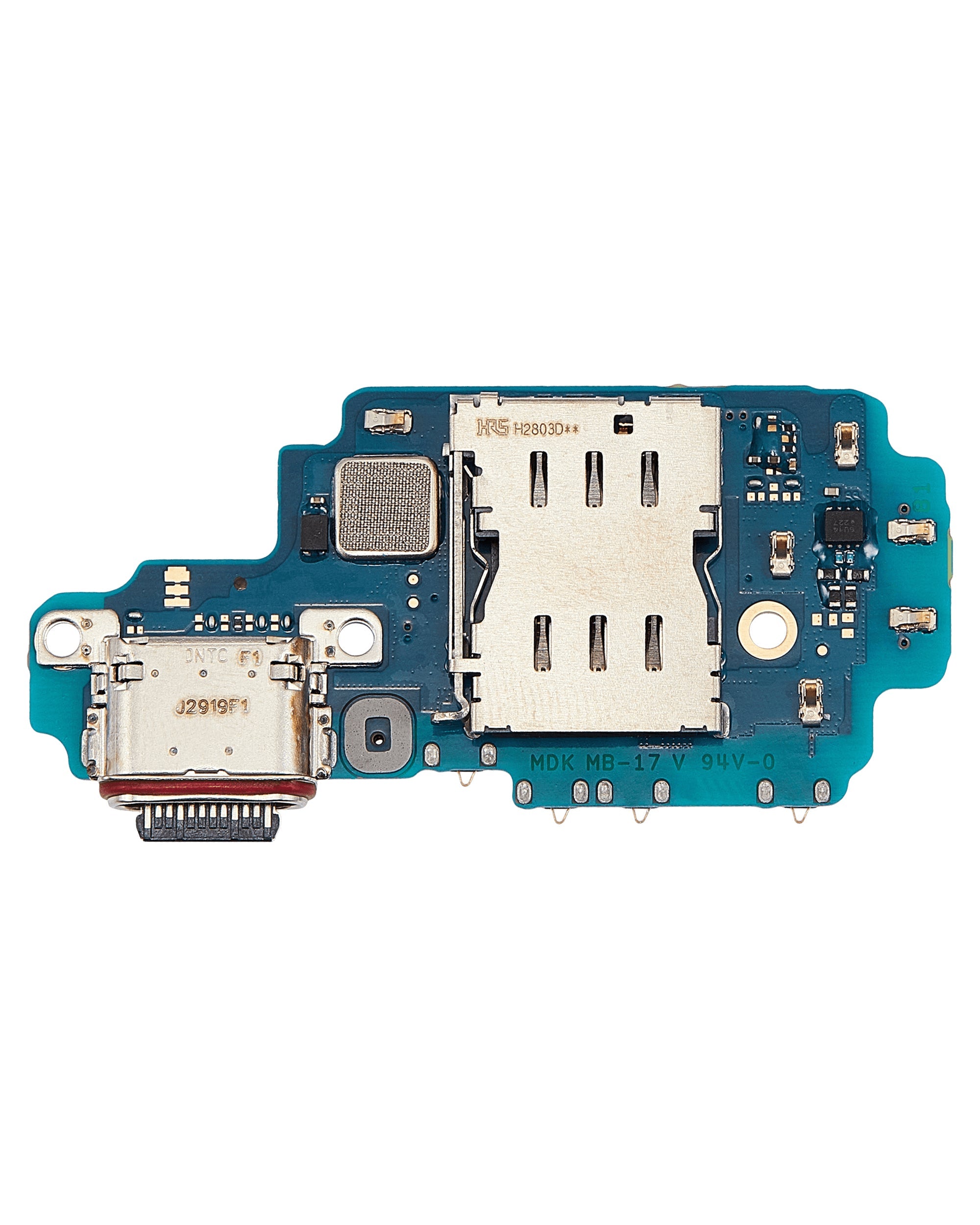 Samsung Galaxy S23 Ultra 5G Charging Port Board With Sim Card Reader R