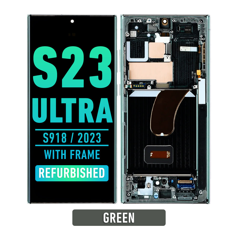 Samsung Galaxy S23 Ultra 5G OLED Screen Assembly Replacement With Fram