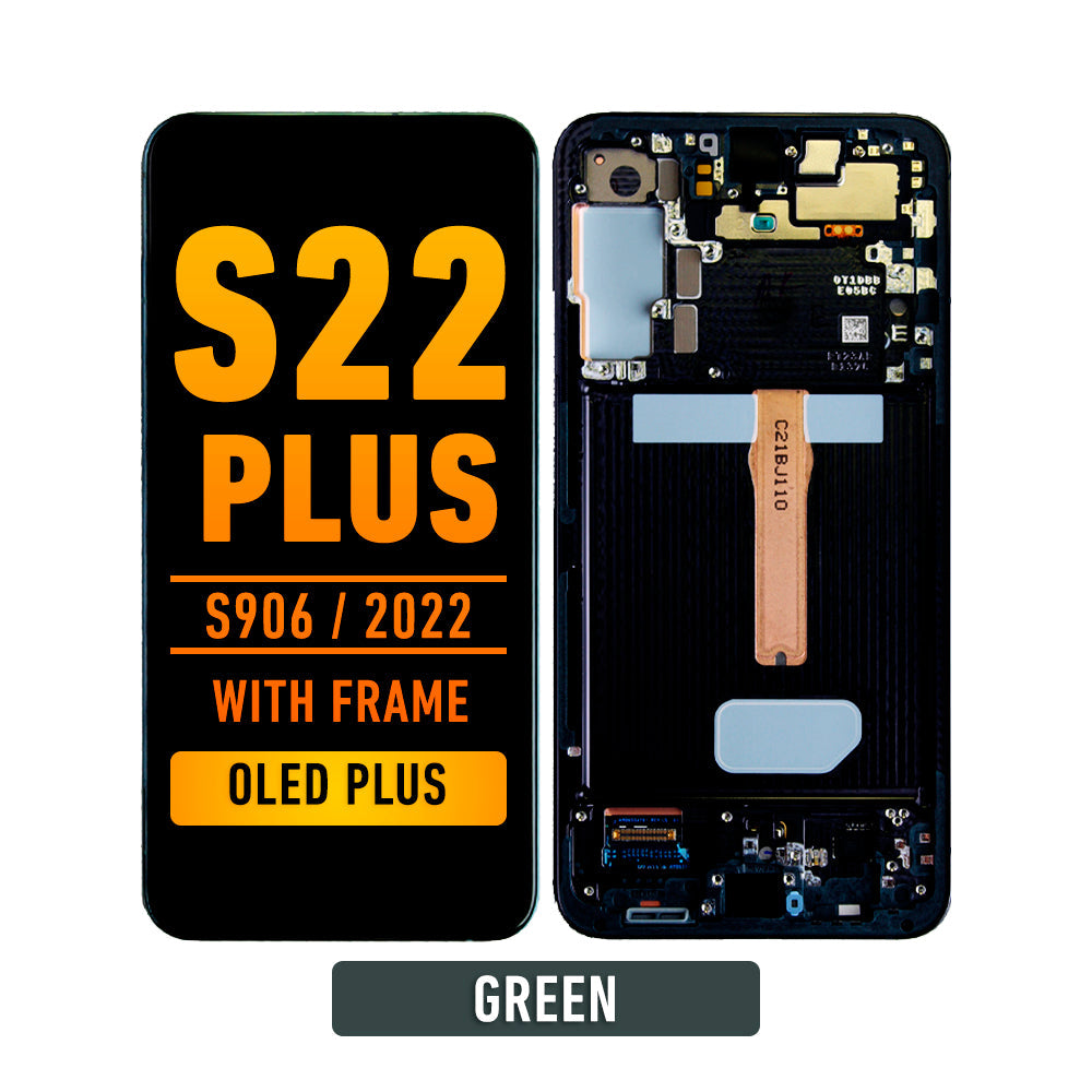 Samsung Galaxy S22 Plus OLED Screen Assembly Replacement With Frame (O