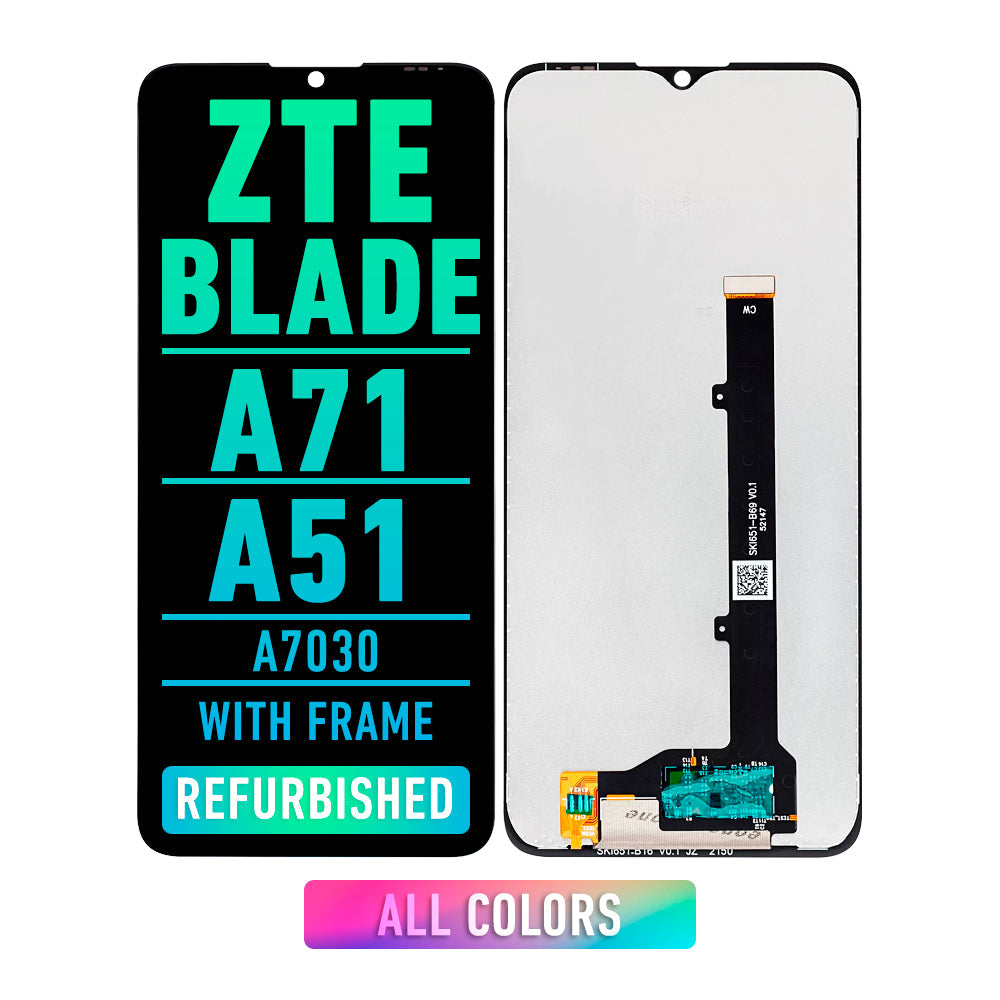 ZTE Blade A71 (A7030) / A51 LCD Screen Assembly Replacement Without Fr