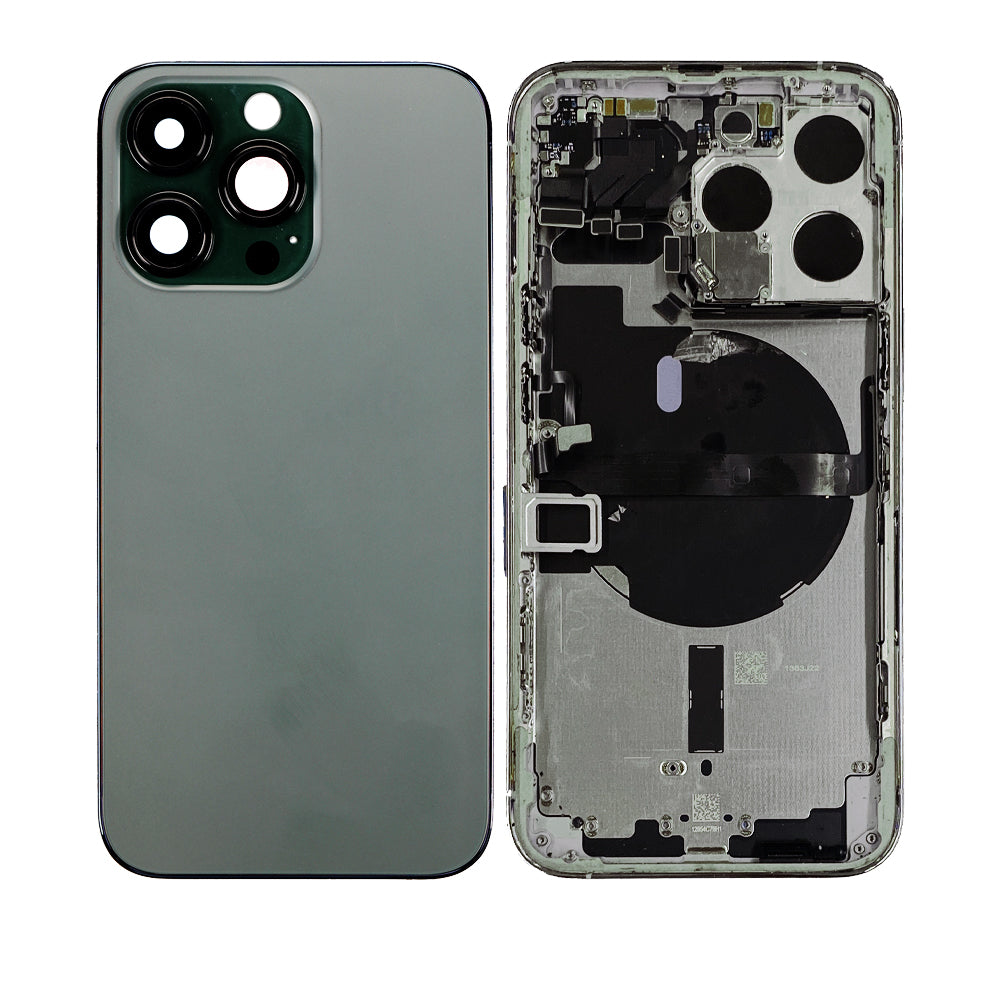 iPhone 13 Pro Housing & Back Cover Glass With Small Parts (No Logo) (A