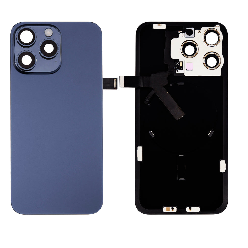 iPhone 15 Pro Max Back Cover Glass With Steel Plate | Wireless NFC & M